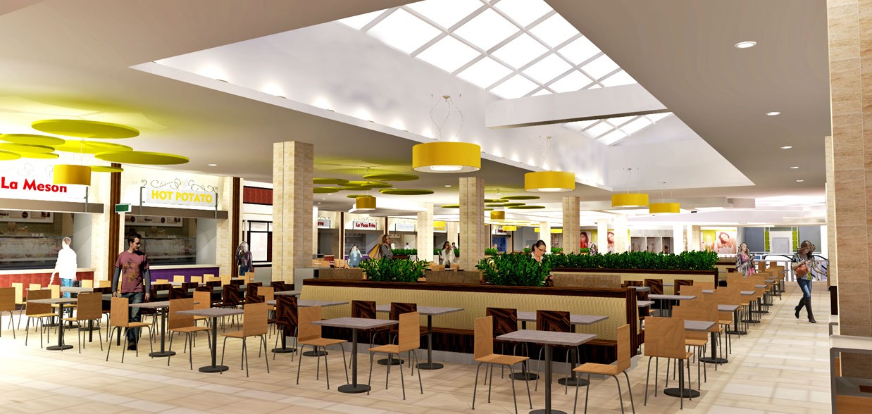 Plaza Las Americas - Food Court - JP2 Architects, LLC